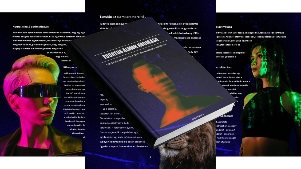 Tudatos álmok kódolása e-book | OOBE - l i v e